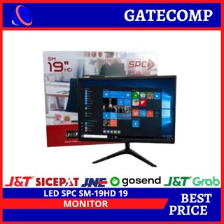 Jual MONITOR LED SPC SM-19HD 19 Inch VGA HDMI Garansi Resmi | Shopee ...