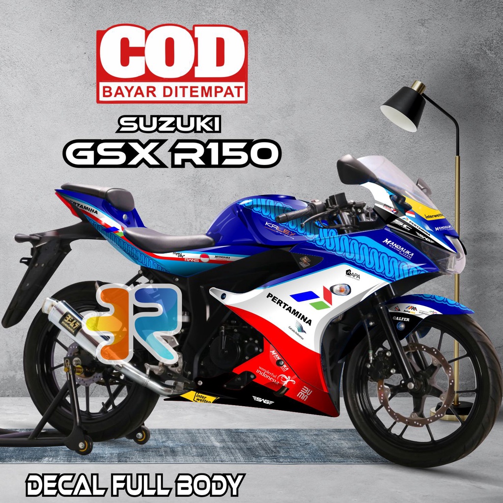 Jual Decal Gsx R150 Stiker Full Body Variasi Desain Mandalika | Shopee ...