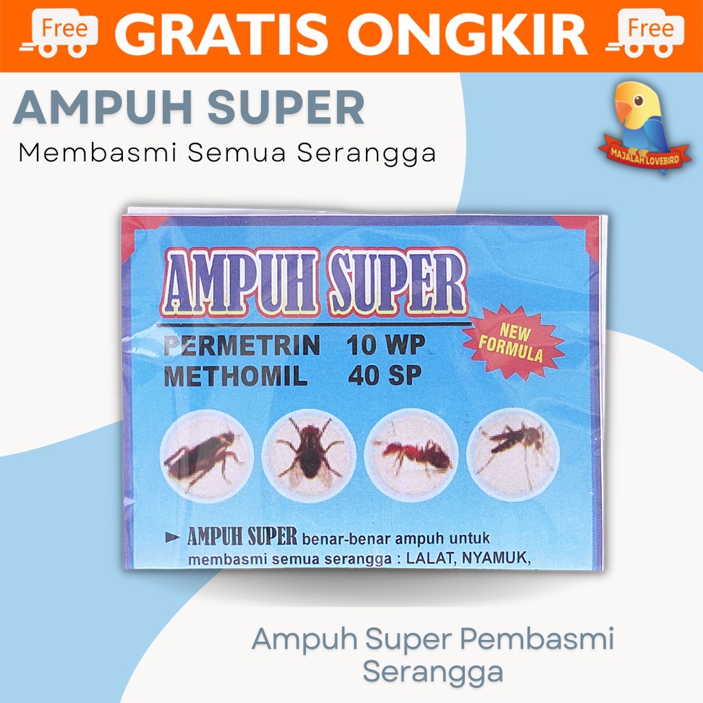 Jual AMPUH SUPER Membasmi Semua Serangga Pada Hewan | Pembasmi Serangga ...