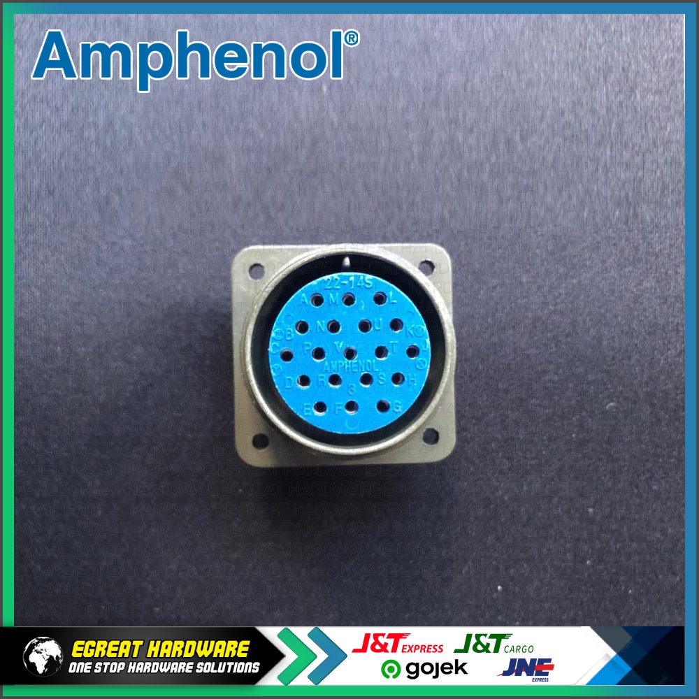 Jual Circular Connector Amphenol 19 Pin Female MS3102A-22-14S Box Receptacle | Shopee Indonesia