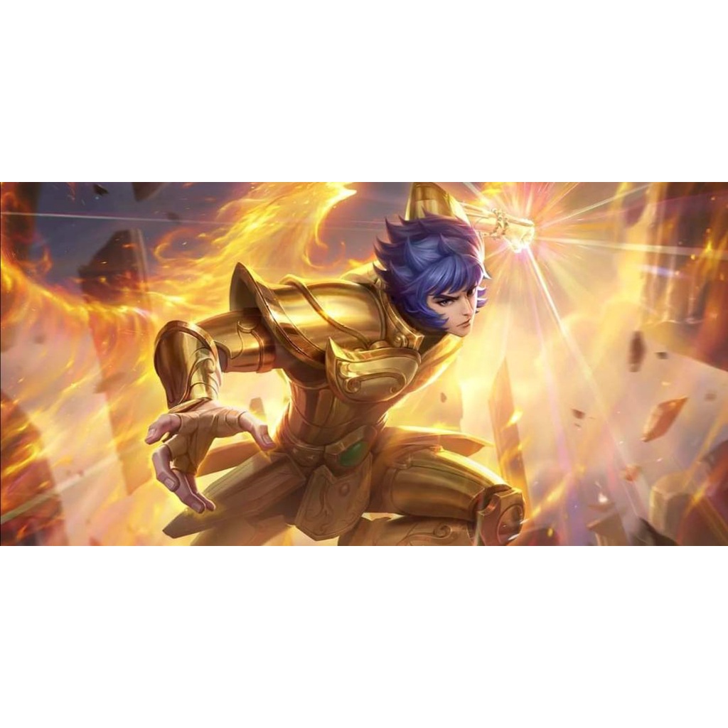 Jual SKIN MOBILE LEGENDS VALIR LEO IKKI ( SKIN SAINT SEIYA VALIR ...