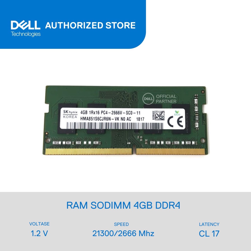 Jual RAM Laptop SK Hynix 4GB DDR4 2666MHz SODIMM | Shopee Indonesia