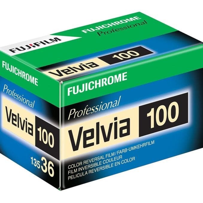 Jual Fujifilm Fujichrome Velvia 100 35mm ISO 100 36exp Color Reversal ...