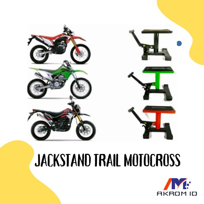 Jual jackstand trail KLX CRF KTM WR - paddock trail - paddock motor ...