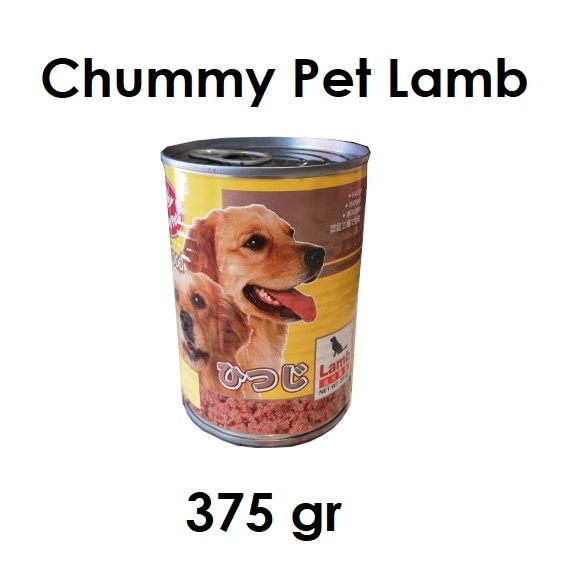 Jual Chummy Pet Dog Food Lamb 375gr / Makanan Basah Anjing 375 Gr ...