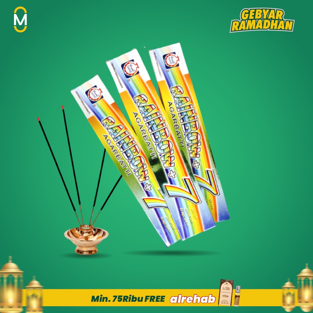 Jual Hio Dupa Stick Rainbow Suratti Agarbatti Bukhur Bakhoor Dupa Stik ...