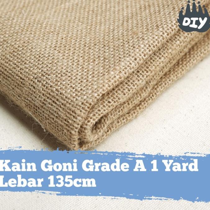 Jual KAIN GONI LOKAL GRADE A 1 YARD LEBAR 135 CM - KAIN GONI BAHAN BAKU ...