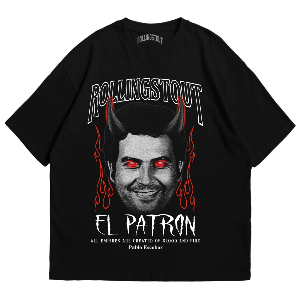 Jual Rollingstout - El Patron | KAOS BAND | BAJU MUSIK METAL ROCK | Shopee Indonesia