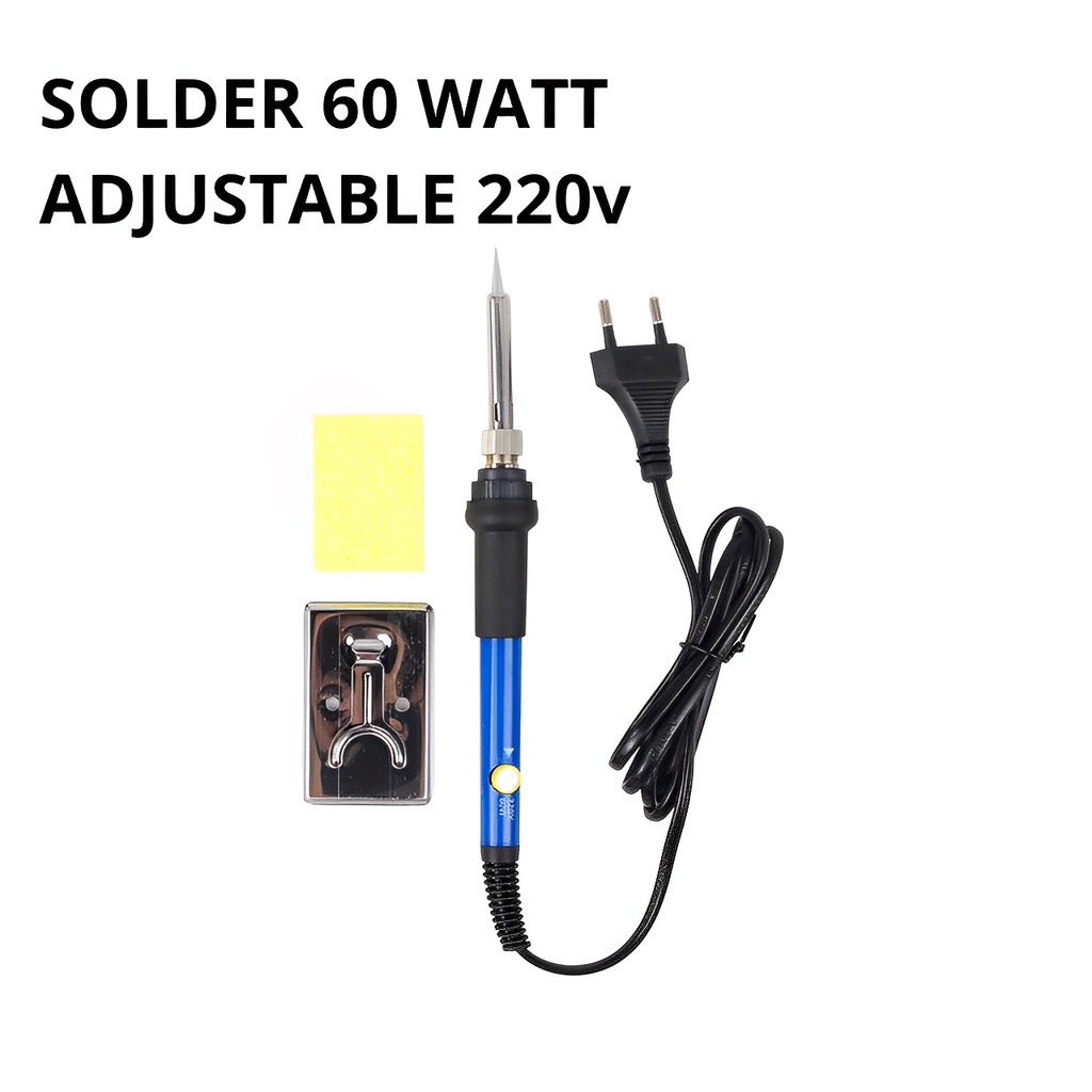 Jual Solder Listrik 60 watt adjustable temperature heater ceramic | Shopee Indonesia