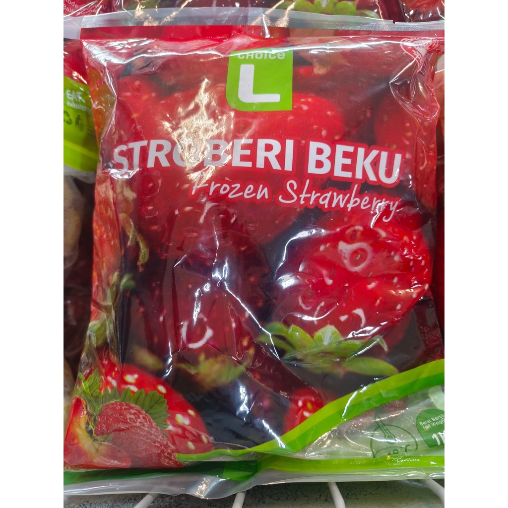 Jual Buah Kupas Siap Saji Frozen 1 Kg /strawberry Stroberi /blueberry ...