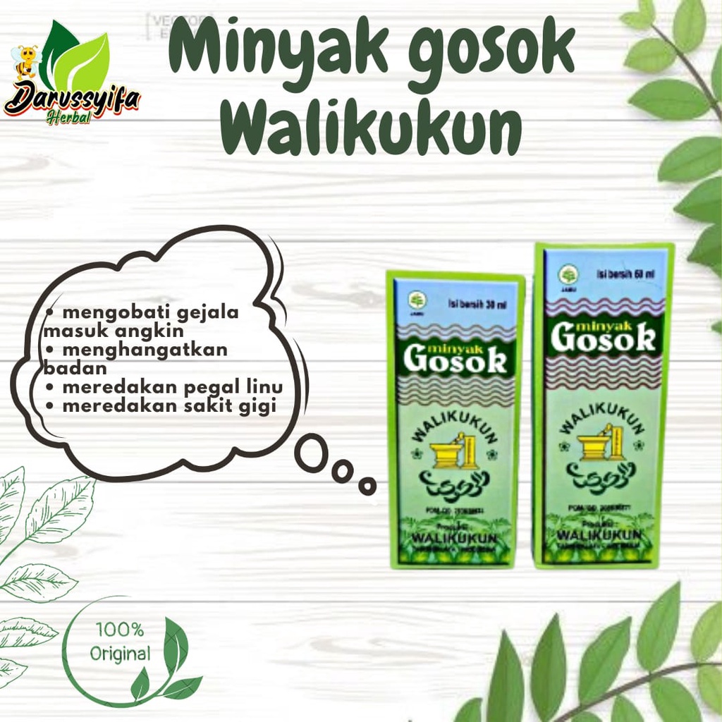 Jual Minyak Gosok Walikukun 30 Ml | Shopee Indonesia