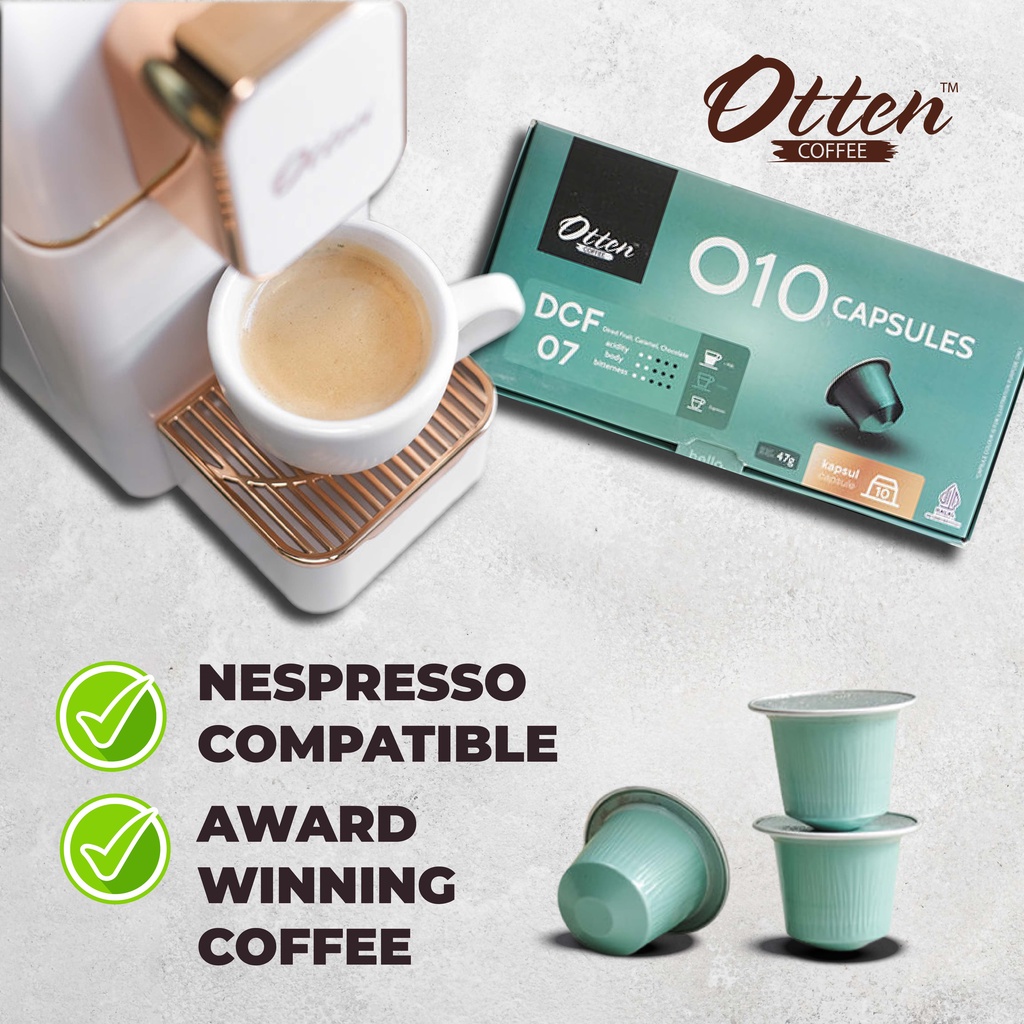 Jual Kopi Kapsul - O10 Decaffeinated Coffee Capsule | Kapsul Nespresso ...