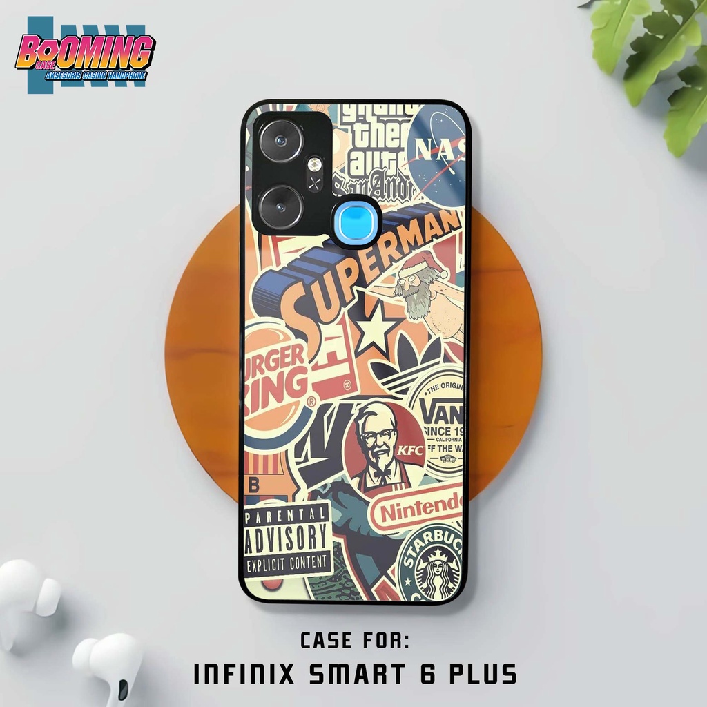 Jual Case Infinix Smart 6 Plus Casing Infinix Smart 6 Plus [GRAFITI] Booming case hp kondom hp ...