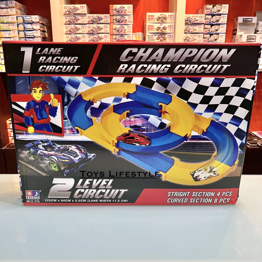 Jual Track Sirkuit Tamiya Racing Mini 4WD 1 Jalur 2 Lantai (IMAGE ...