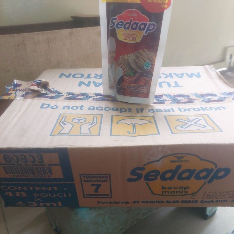 Jual Kecap Sedaap 63ml sekarton | Shopee Indonesia