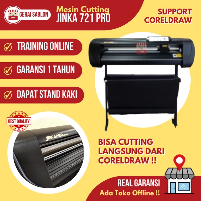 Jual MESIN CUTTING STICKER JINKA 721 PRO COREL DRAW | Shopee Indonesia