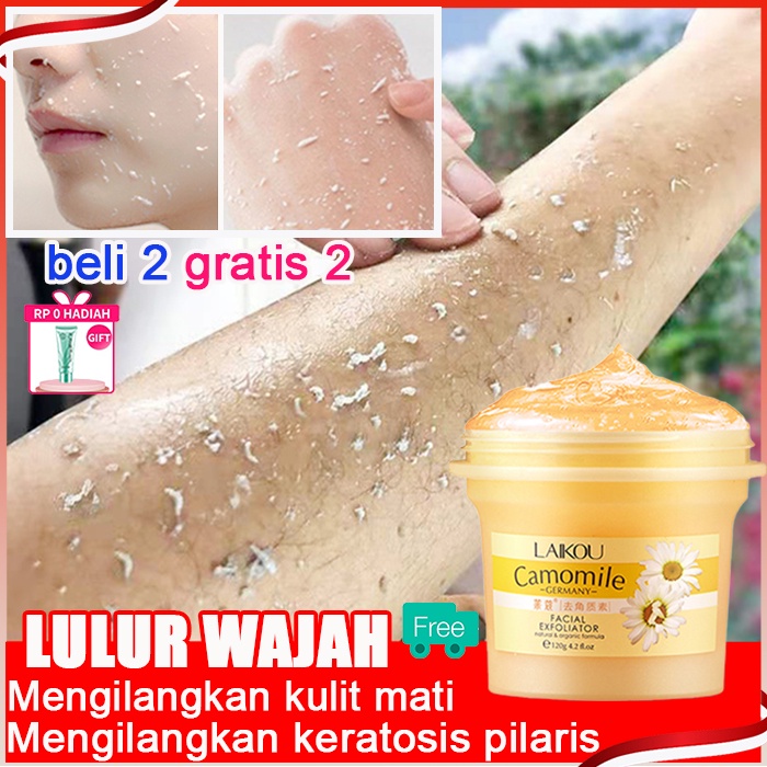 Jual LAIKOU Scrub Wajah Krim eksfoliasi Body Scrub wajah Face Scrub ...