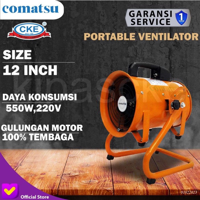 Jual Blower Portable Ventilator/Blower/ Exhaust 12 Inch Kipas Blower ...
