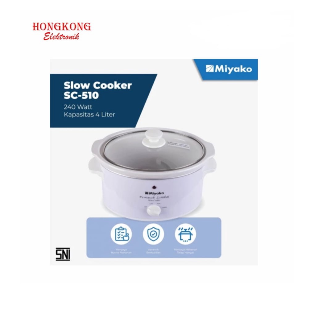 Jual Miyako Slow Cooker 5 Liter SC-510 | Shopee Indonesia