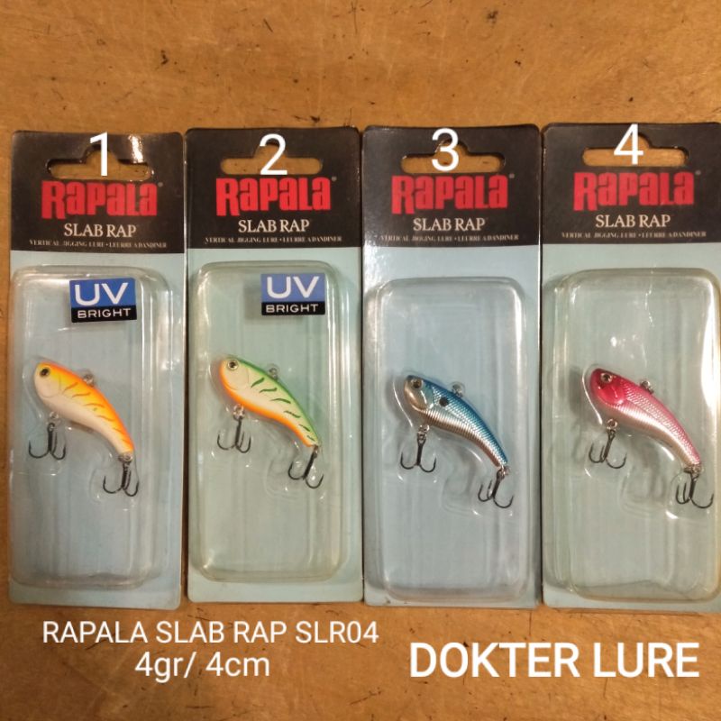 Jual LURE RAPALA SLAB RAP 4gram Umpan Ultralight | Shopee Indonesia