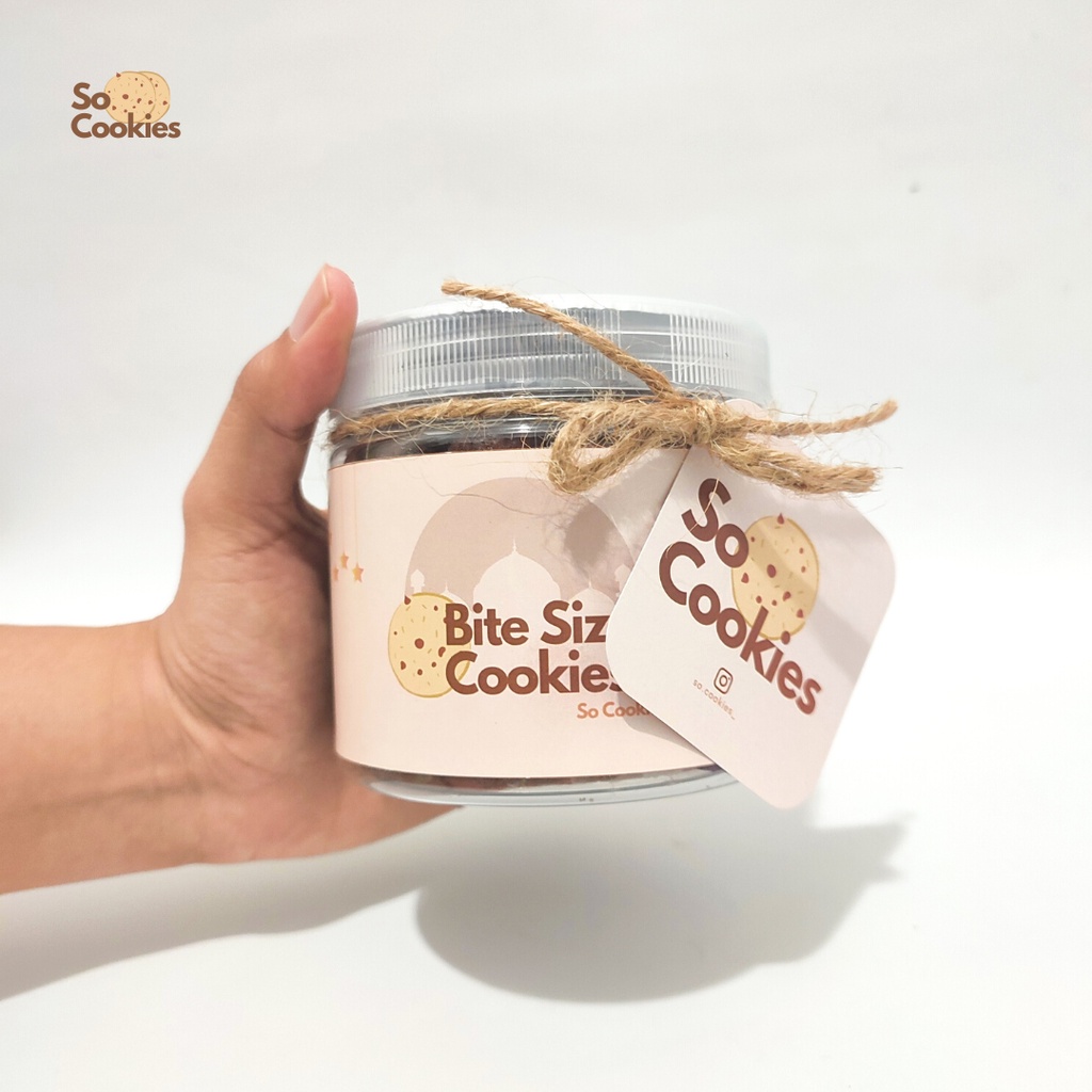 Jual So Cookies - Non Hampers Bite Sized Cookies 150 Gram | Shopee ...