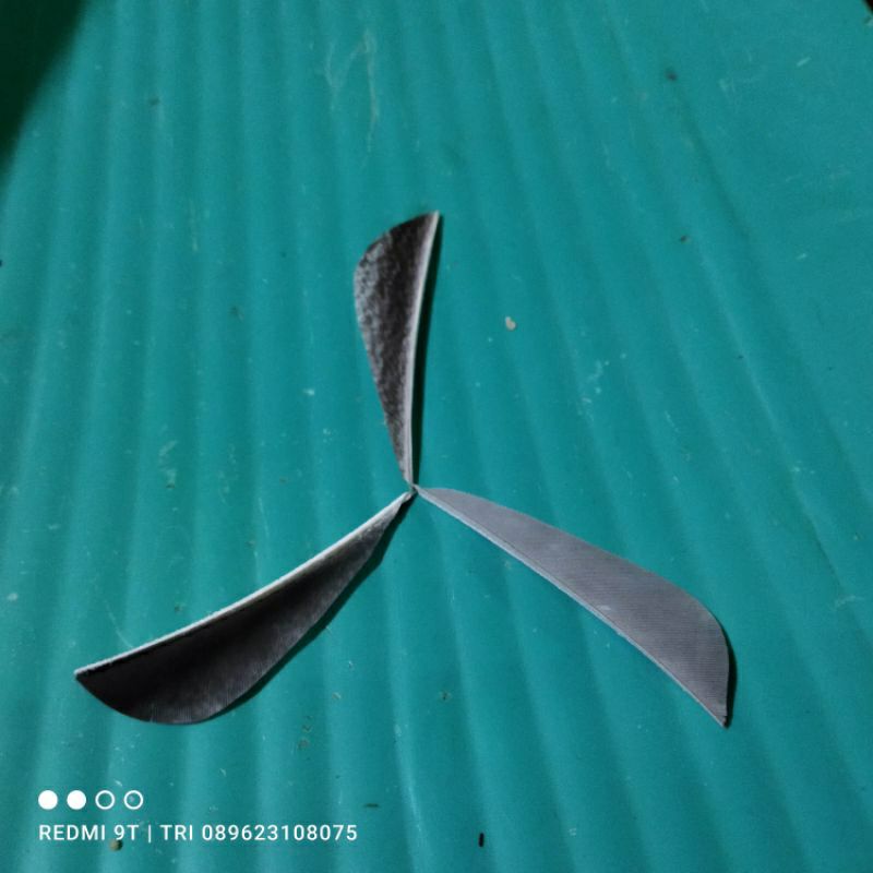 Jual PAKET VANES KALKUN PARABOLIC / archery / tradisional / Horsebow ...