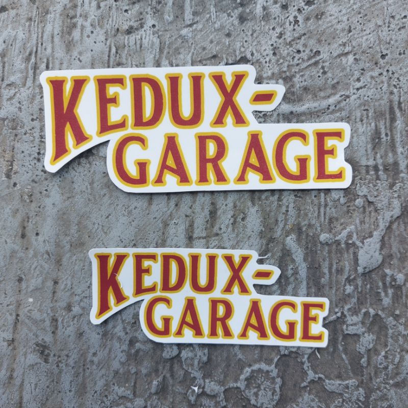 Jual STIKER - KEDUX GARAGE II - SATUAN | Shopee Indonesia