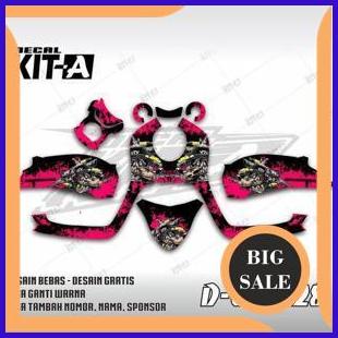 Jual Decal New Scoopy 2021 MOTIF MOUSE RACING VECTOR D-U4-028 1M4R23 ...