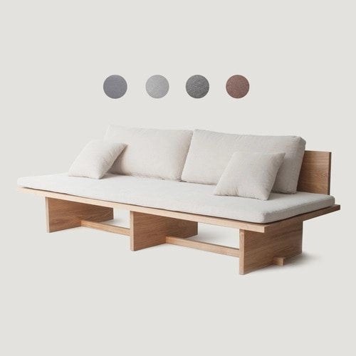Jual SF1 Bench Jati Modern Minimalis - Bangku Panjang Pakai Busa Empuk ...