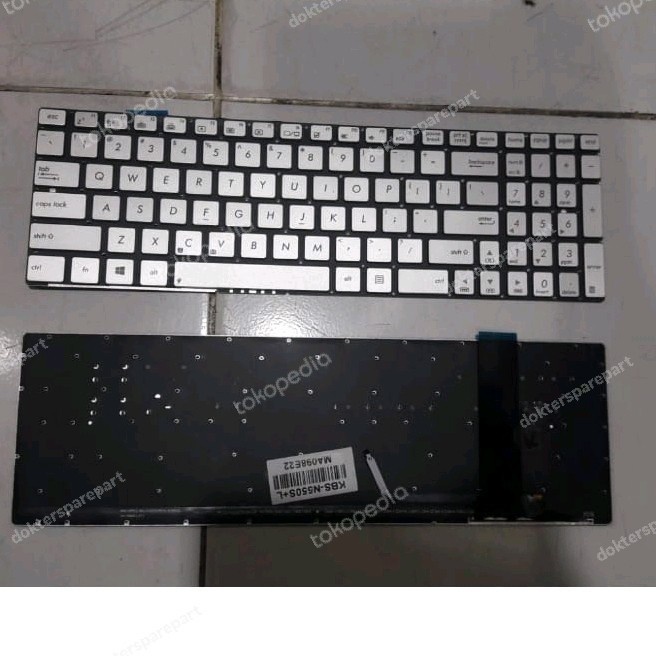 Jual Keyboard Asus N550 N550J N550JA M550JK N550JV N550L N550LF N750 ...