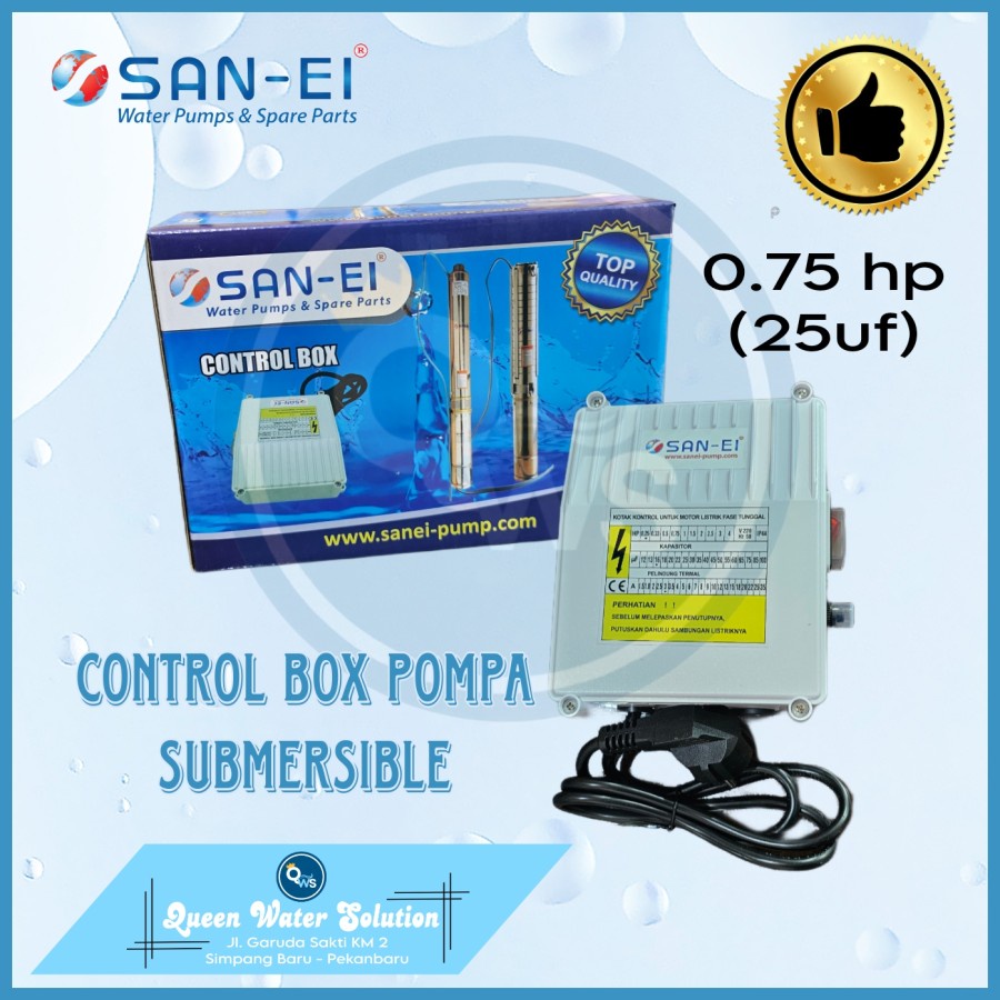 Jual Control Box Pompa Submersible 0.75hp (25uf) | Shopee Indonesia