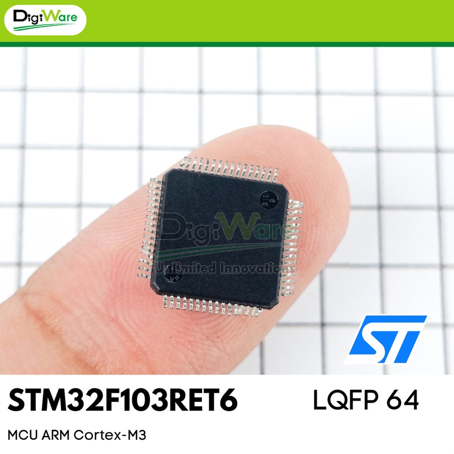 Jual STM32F103RET6 ARM Cortex-M3 LQFP 64 Pin | Shopee Indonesia