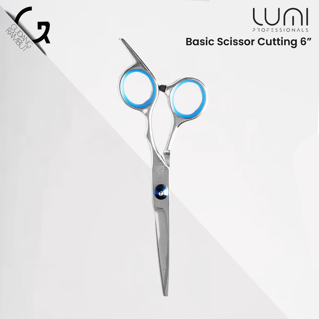 Jual Lumi Basic 6 Inch Hair Cutting Scissors - Gunting Potong Rambut ...