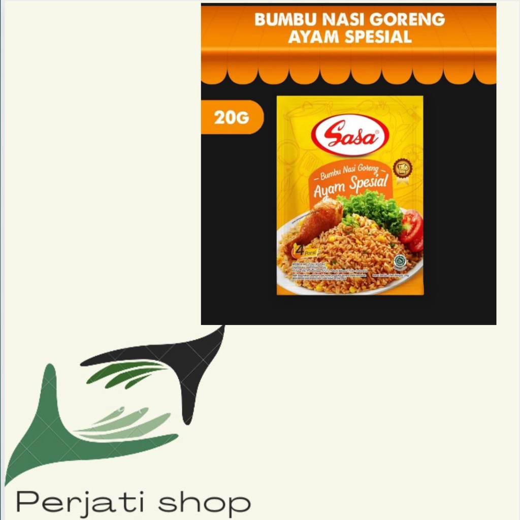 Jual sasa bumbu masak nasi goreng ayam spesial kemasan 20gr | Shopee ...