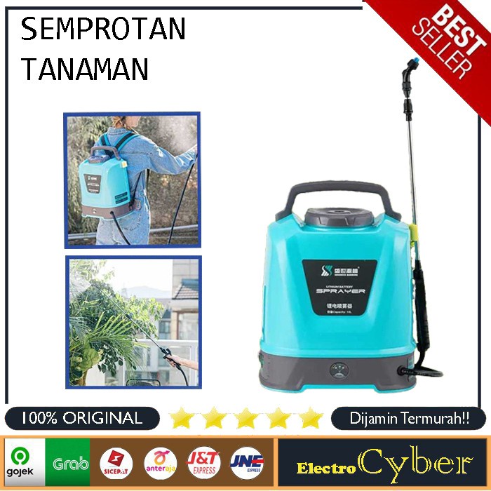 Jual Semprotan Tanaman Elektric Sprayer Rechargeable 10L | Shopee Indonesia