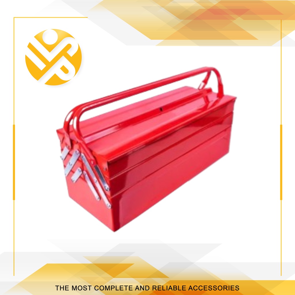 Jual Kenmaster Tool Box / Toolbox / Kotak Perkakas Besi 3 Susun | Shopee Indonesia