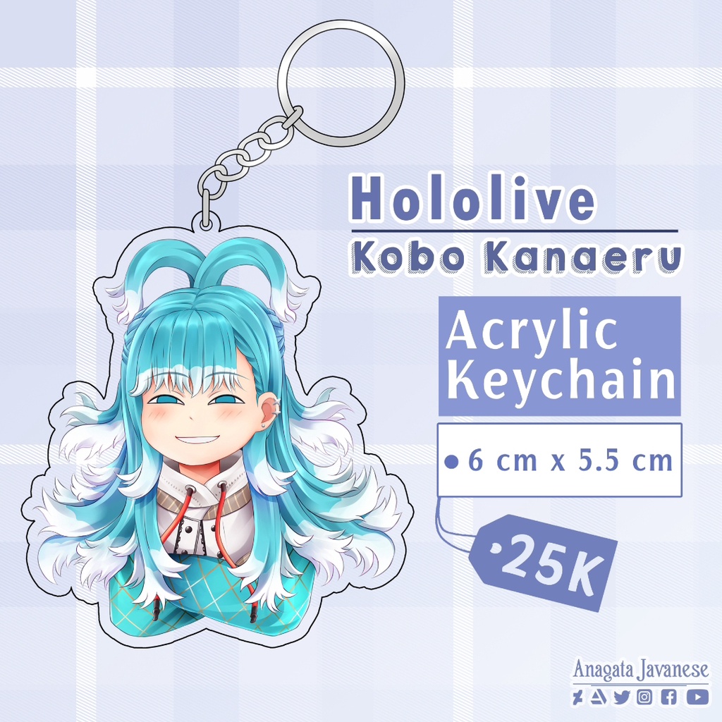 Jual Keychain Kobo Kanaeru - Hololive | Shopee Indonesia
