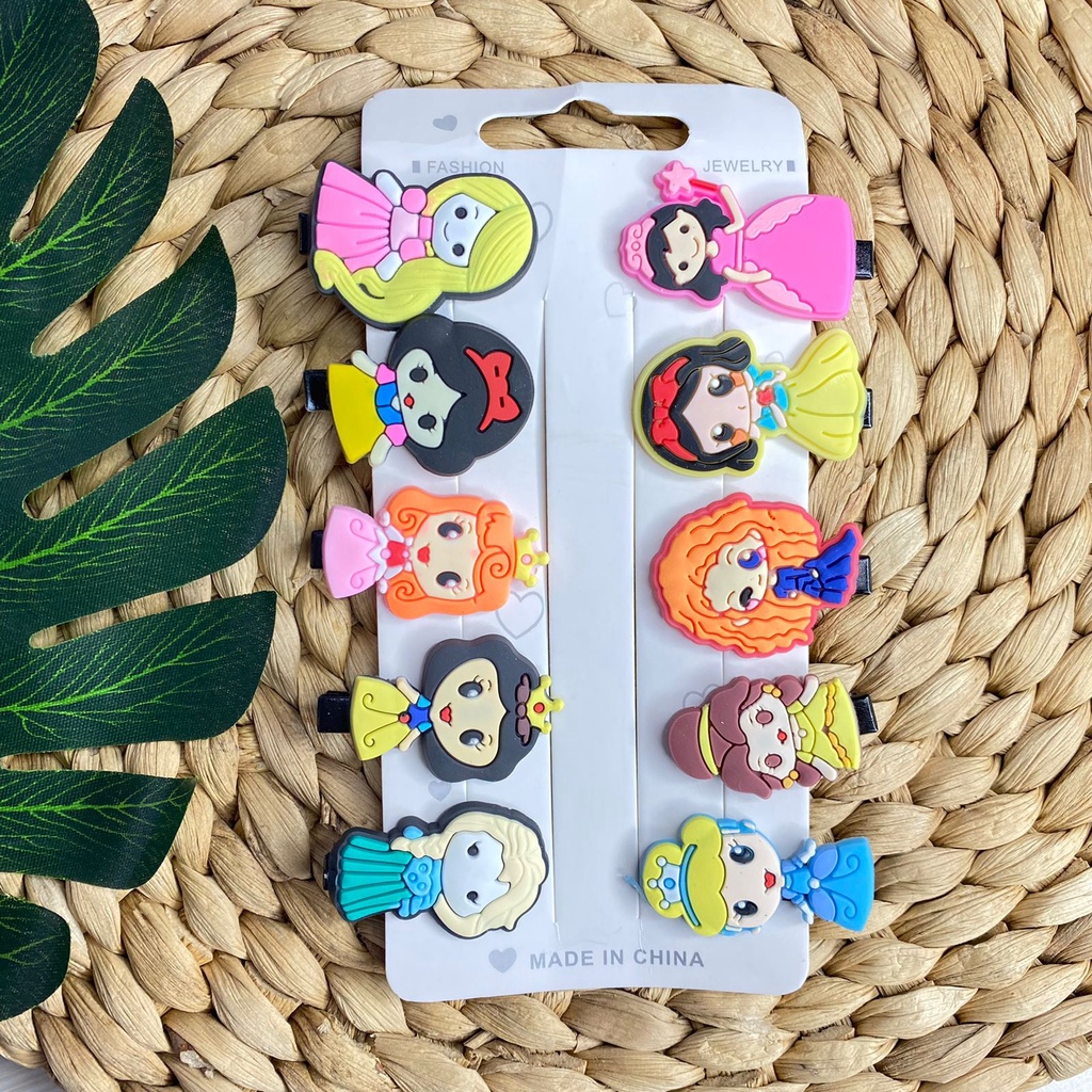 Jual STT Jepit Rambut Anak Perempuan Lucu 10 in 1 Jepitan Rambut ...