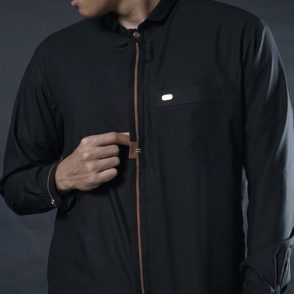 Jual Qori Apparel Signature Hudzaifah Shh-Pc Baju Koko Premium Kemeja ...