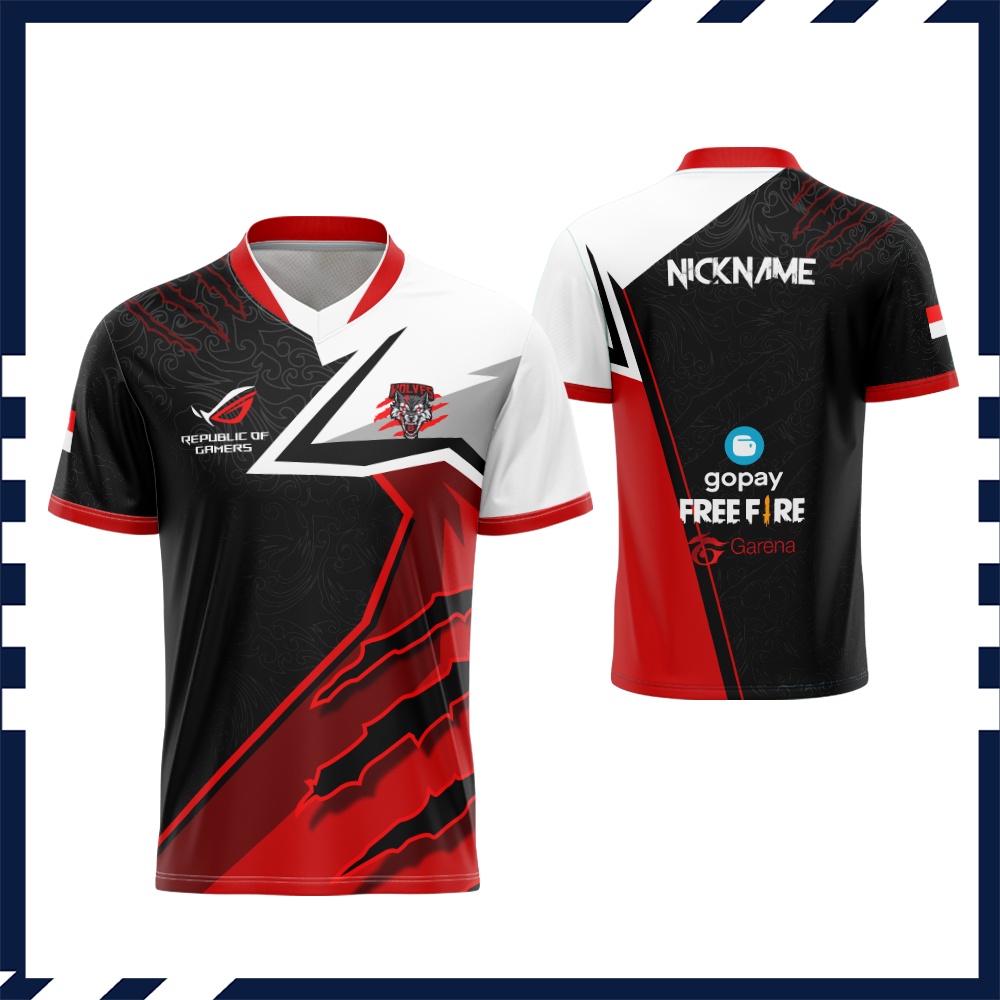 Jual Jersey Gaming / Jersey Baju Kaos Gaming Game Custom Esports / Baju ... Jual Jersey Gaming / Jersey Baju Kaos Gaming Game Custom Esports / Baju ...