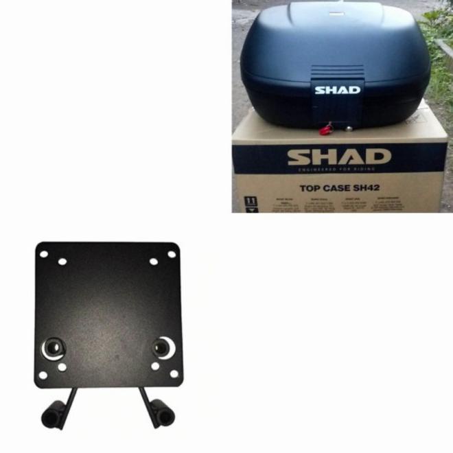 Jual Box Shad Sh 42 Box Motor Top Box Breket Mhr Honda Pcx 150 | Shopee ...