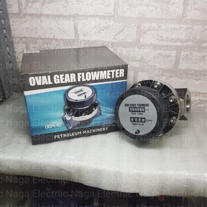Jual Flowmeter Ogm 1 Inch Reset Oval Gear Minyak Solar Dn25 25Mm Flow ...