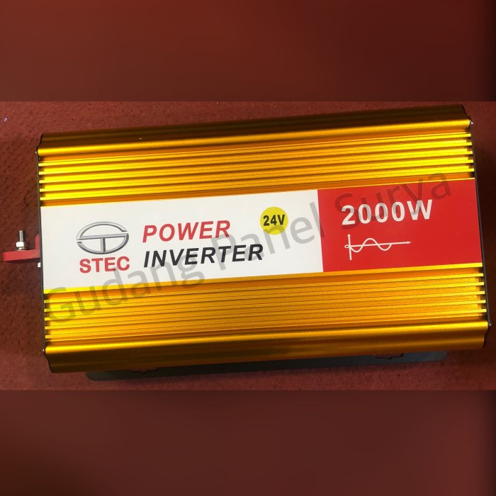 Jual Pure Sine Wave PSW Power Inverter STEC 24V 2000Watt 2000W 2000 W | Shopee Indonesia