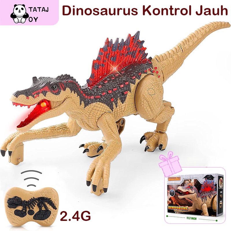 Jual Tatajoy 2.4G Remote Control Dinosaurus RC Raptor Dinosaurus Mainan ...
