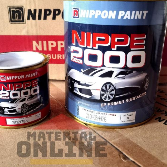 Jual ☀ NIPPE 2000 Cat Dasar Duco Kayu Besi Epoxy Epoksi Putih Abu ...