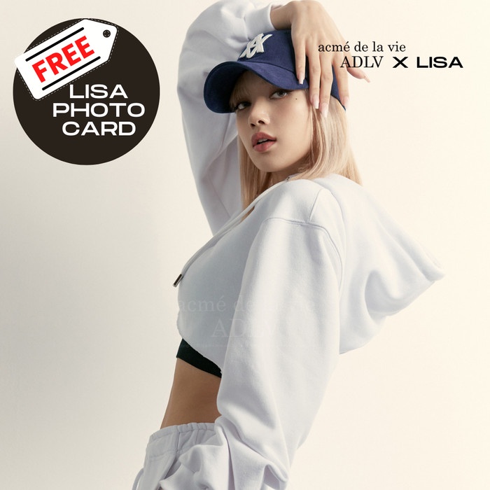 Jual ADLV X LISA A LOGO EMBLEM CHAIN EMBOSSING PATCH BALL CAP 100% ...