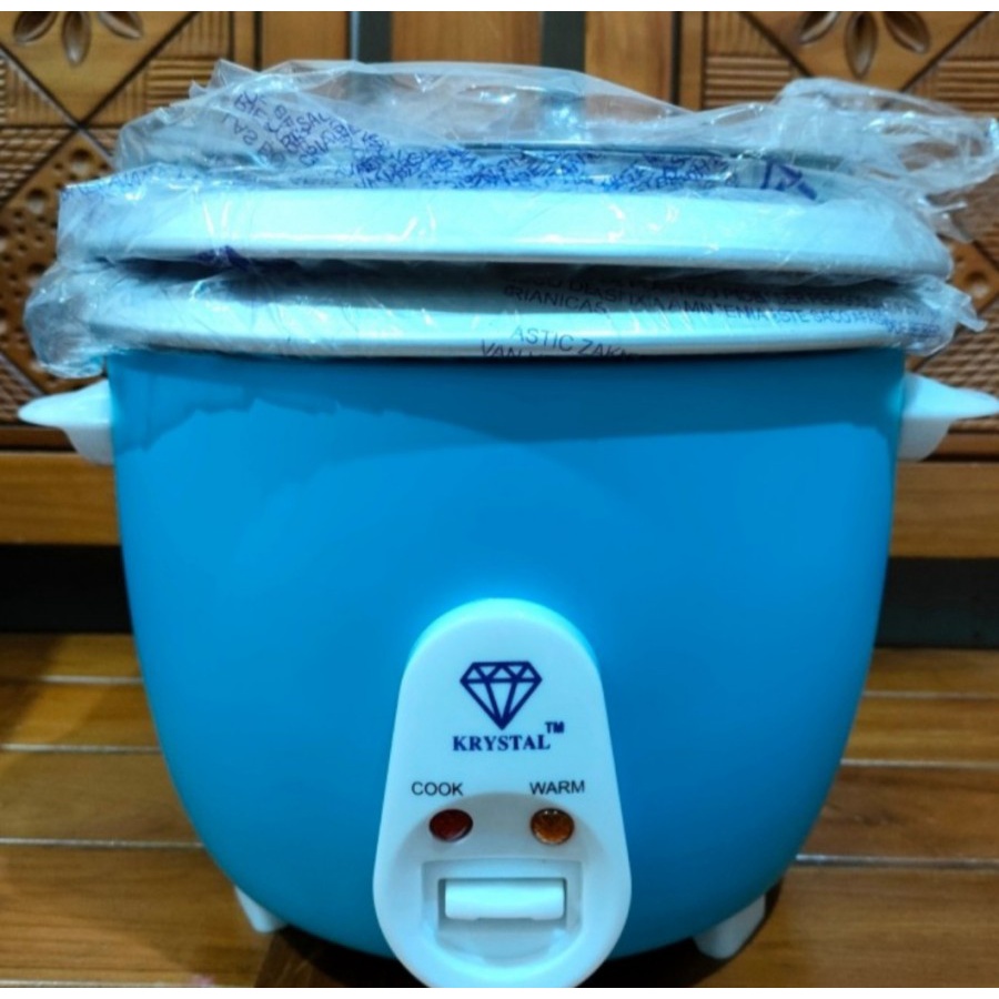 Jual Electric Rice Cooker 1.8 Liter 2 Pot Krystal Drum / Tempat Masak ...