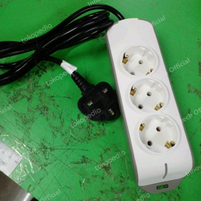 Jual Promo Broco Colokan Listrik Stop Kontak 3 Soket Kaki 3 Ground ...
