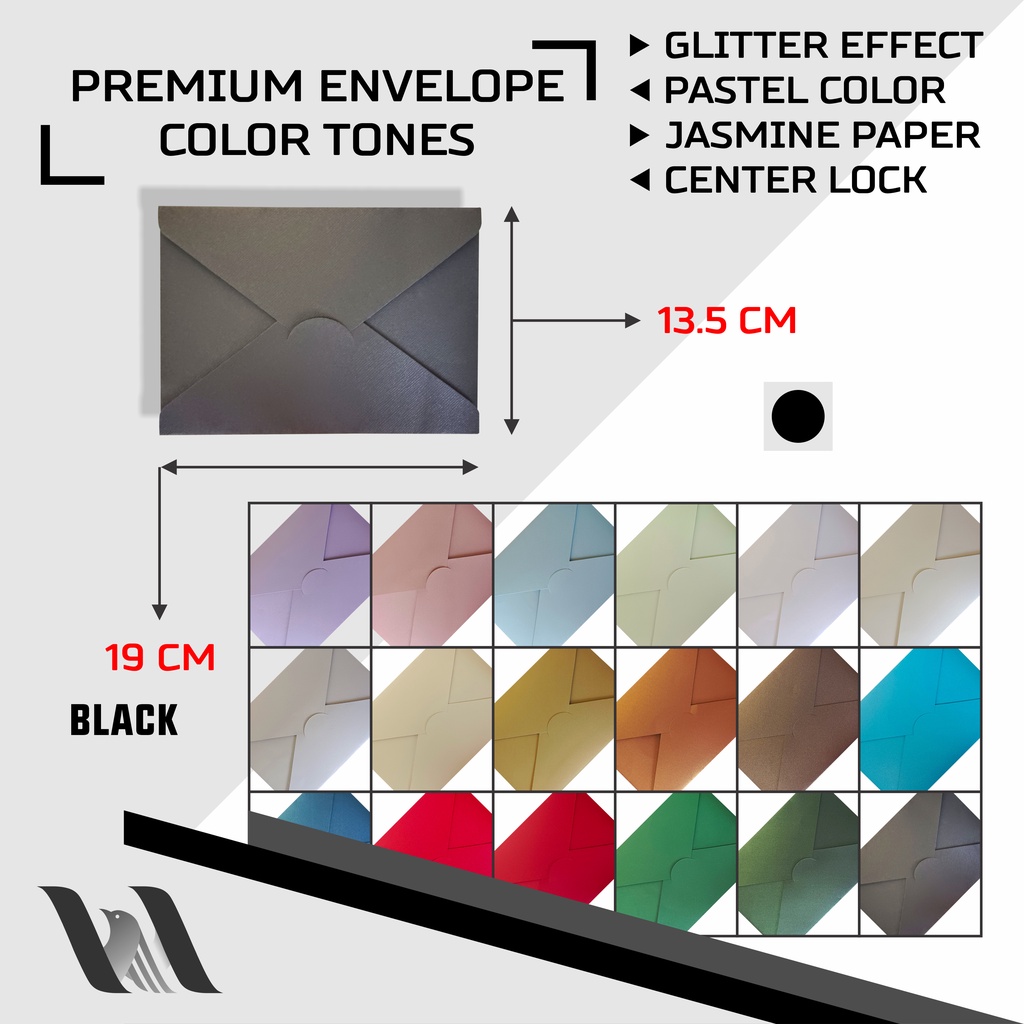 Jual PREMIUM ENVELOPE COLOR - AMPLOP ANGPAU TEBAL WARNA 1 - JASMINE ...