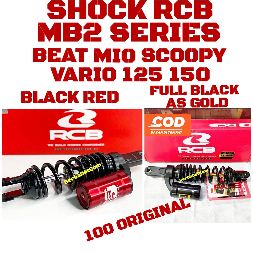Jual SHOCK RCB RACING BOY MB2 SERIES MB 2 BEAT VARIO 125 150 SCOOPY MIO ...